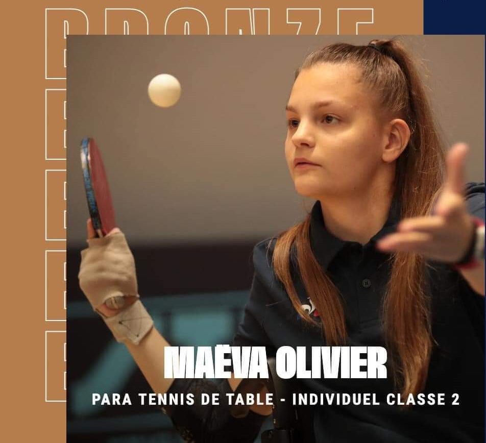Maéva OLIVIER 8ème au classement mondial et n°1 française ! - Saint ...
